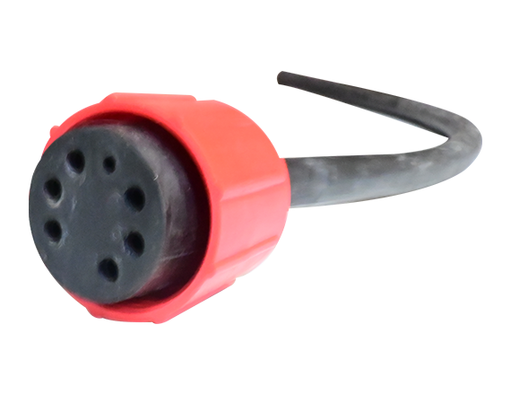 6-Pin Female Wet-Mateable Camera Connector (Inline) | Products ...