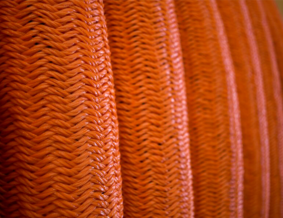 Orange Braided Umbilical Sleeve | Diver Vision | Products | Synergy ...